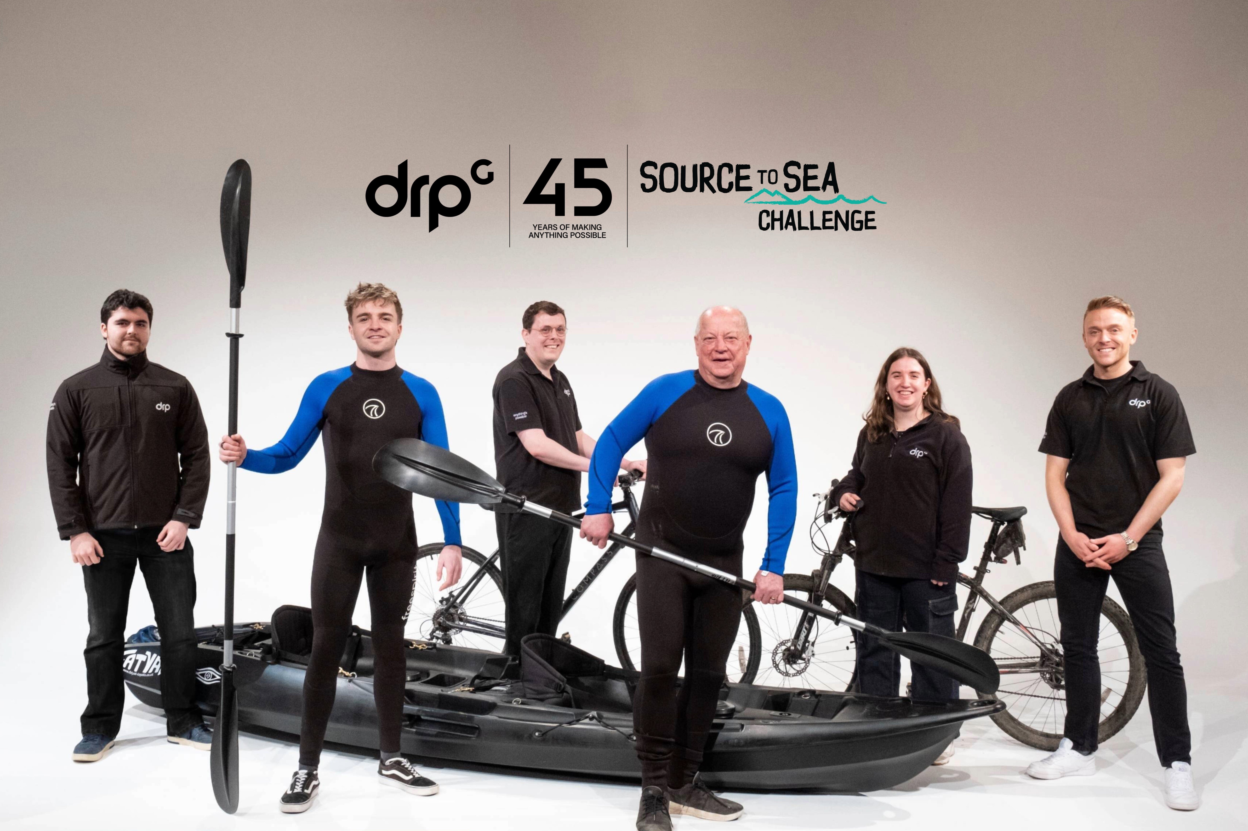 DRPG Take on Source to Sea Challenge for Charities